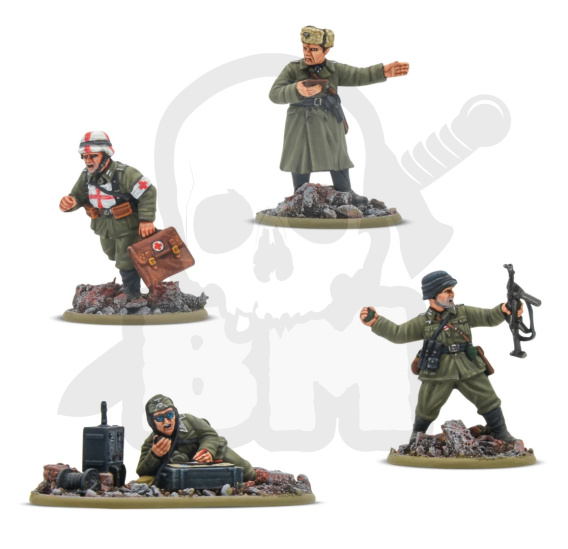 Battle-Models > Rattenkrieg - German Veteran Infantry - HQ